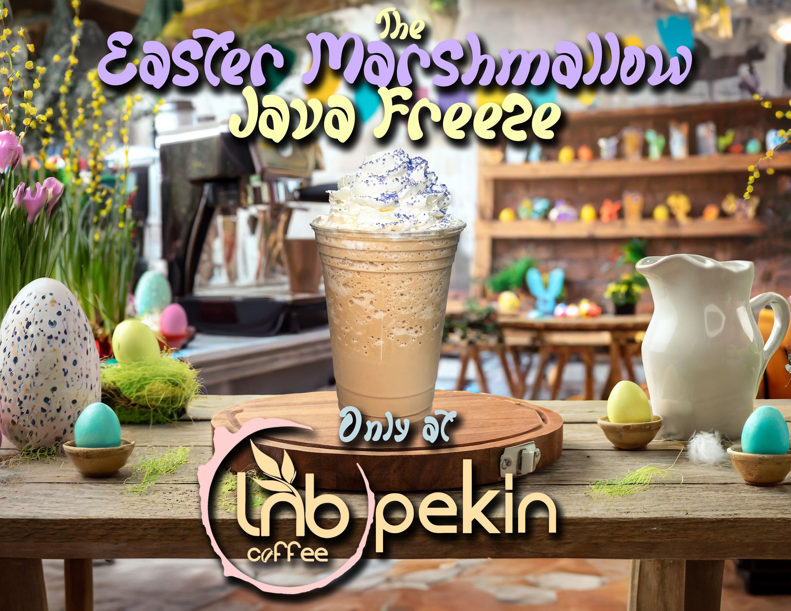 Easter Marshmallow Java Freeze | Leaves 'n Beans Coffee - Online Cafe ...
